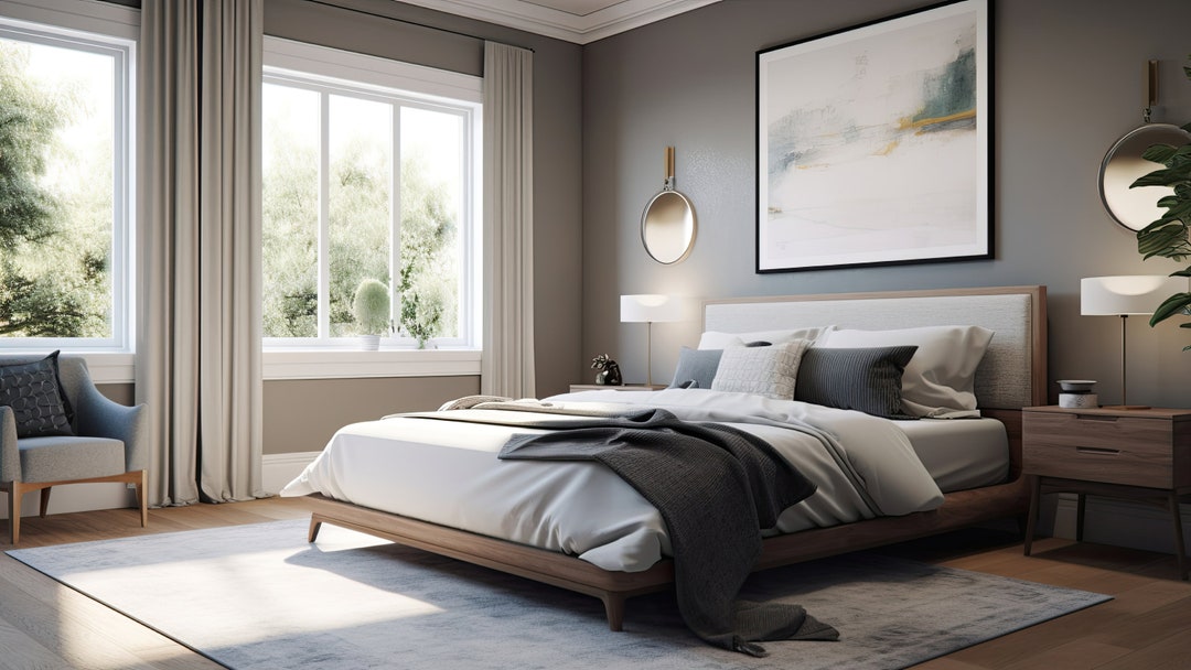 Zoom Virtual Bedroom Background, Cozy Zoom Meeting Backdrop - Etsy