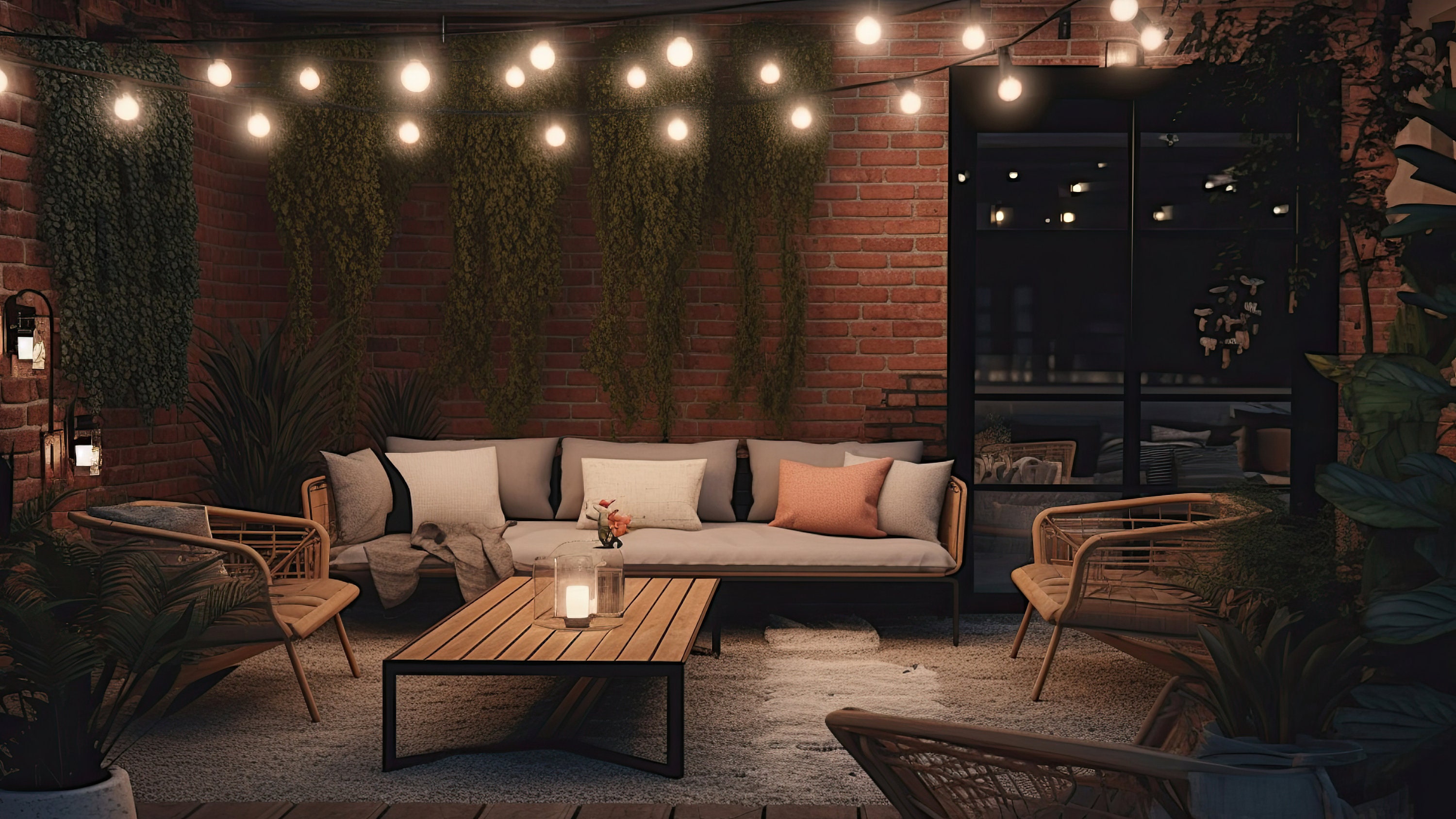 Zoom Outdoor Patio Backgrounds, Digital Backdrops for Your Next Zoom ...