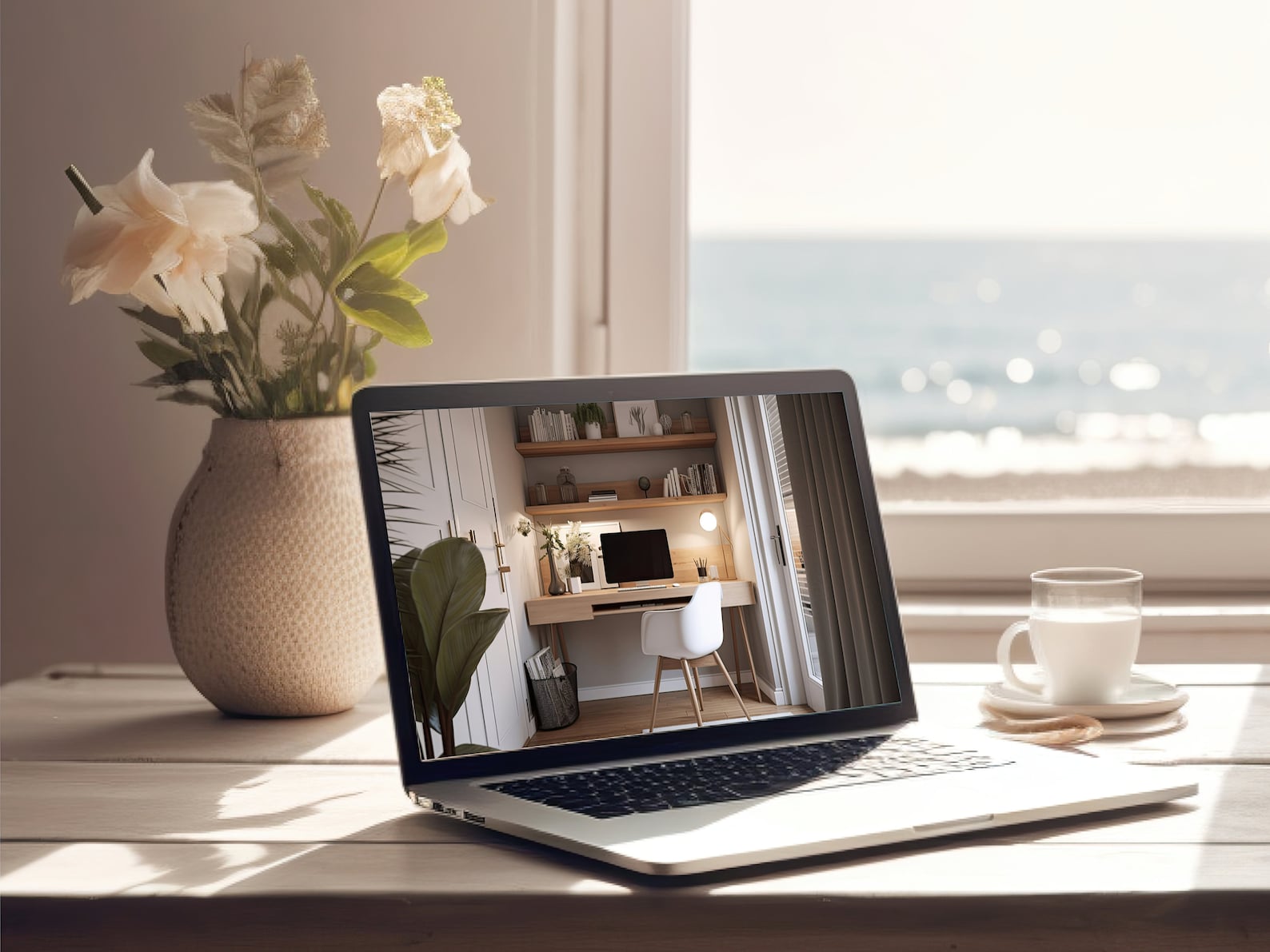 Zoom Office Backgrounds, Spacious Zoom Home Office Backgrounds - Etsy