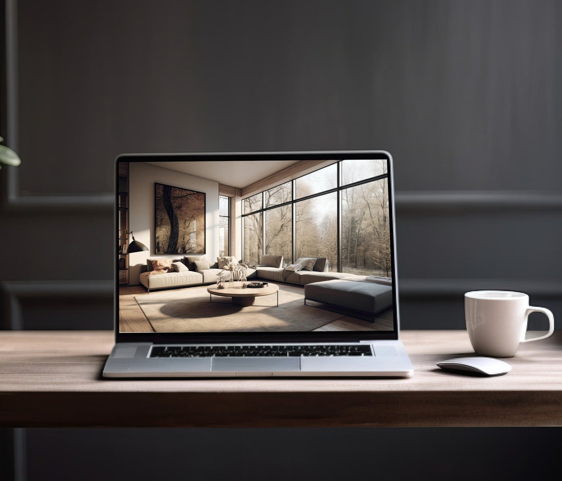 Zoom Virtual Background, Spacious Zoom Meeting Backdrop - Etsy