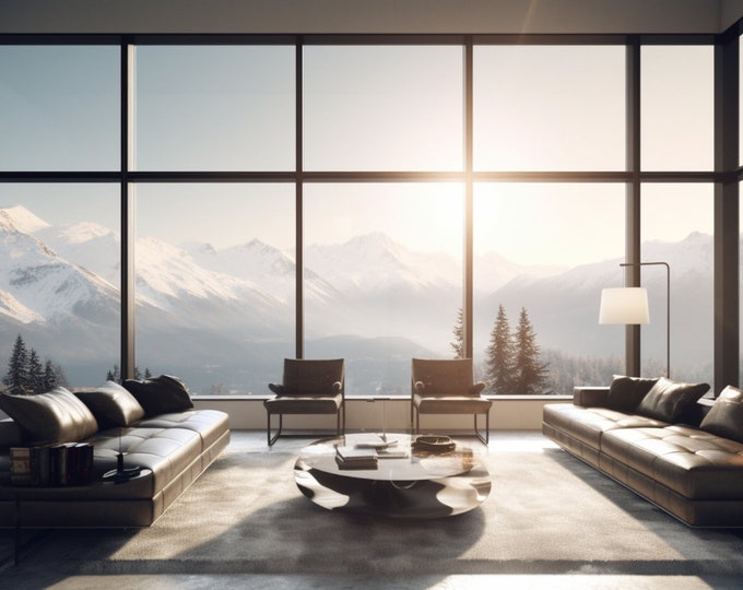 Zoom Virtual Backgrounds | Backdrop | Home Office | Mountains | Home ...