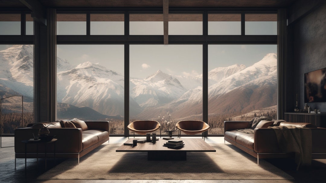 Zoom Virtual Background, Spacious Mountain View Zoom Meeting Backdrop ...