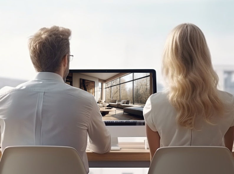 Zoom Virtual Background, Spacious Zoom Meeting Backdrop - Etsy