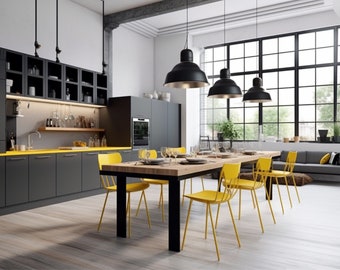 Zoom Kitchen Backgrounds, Spacious Zoom Kitchen Backdrops - Etsy