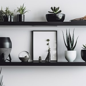 Simple Decor Zoom Background, Simple Shelf Design - Etsy