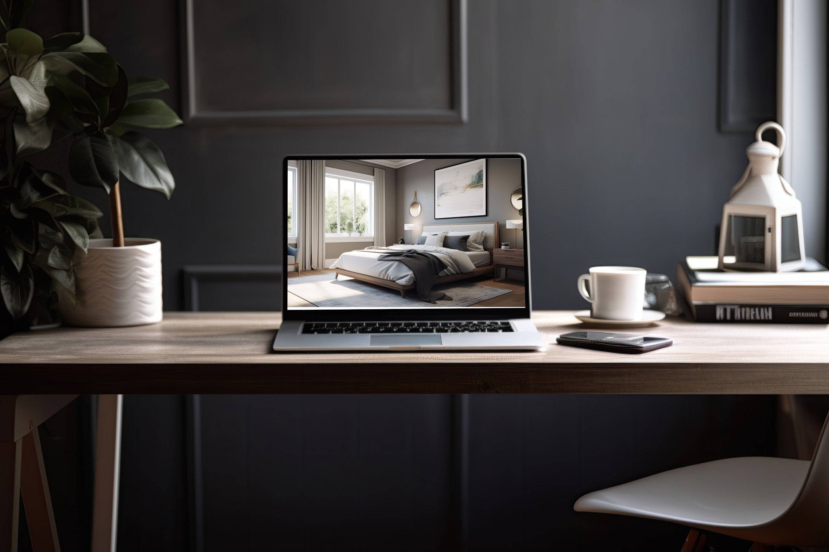 Zoom Virtual Bedroom Background, Cozy Zoom Meeting Backdrop - Etsy