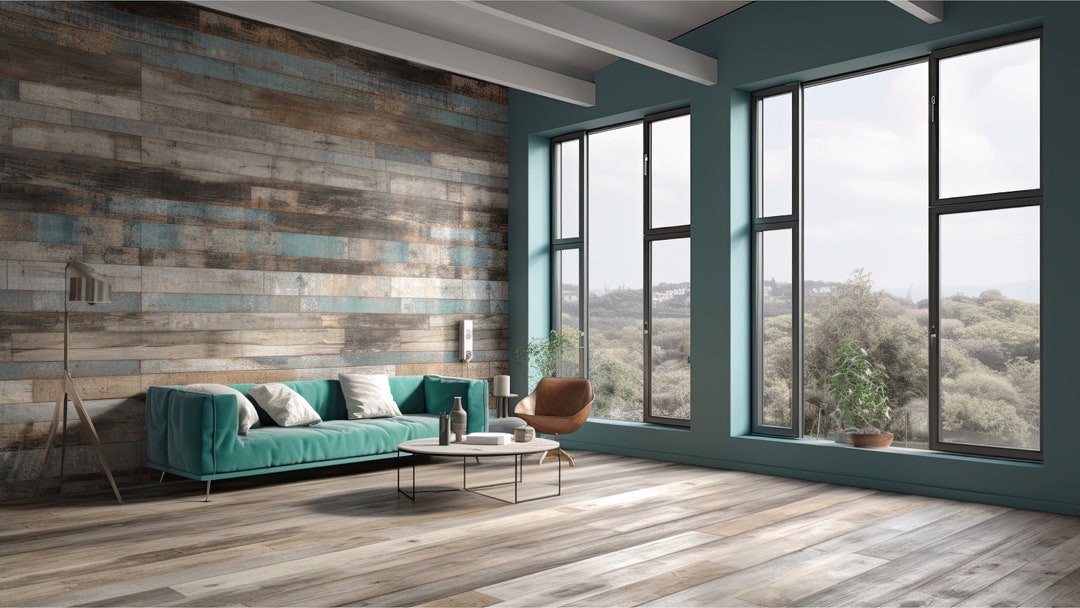 Farmhouse Zoom Backdrop, Barnwood Accent Wall Design, Farmhouse Zoom ...