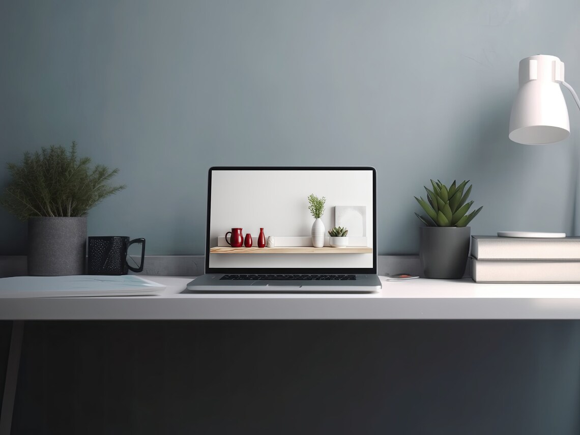 Simple Decor Zoom Background, Simple Shelf Design - Etsy