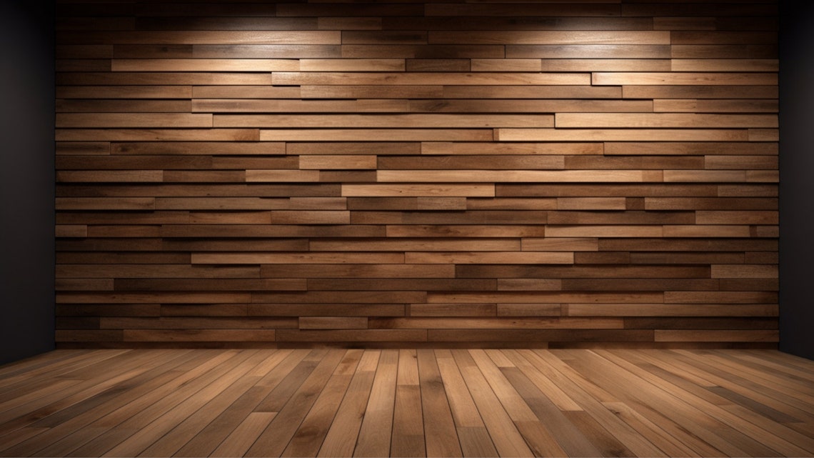 Zoom Virtual Backgrounds, Wood Design, Spacious Zoom Meeting Backdrops ...