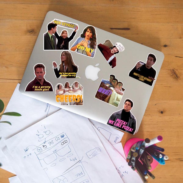 Friends Stickers - Etsy