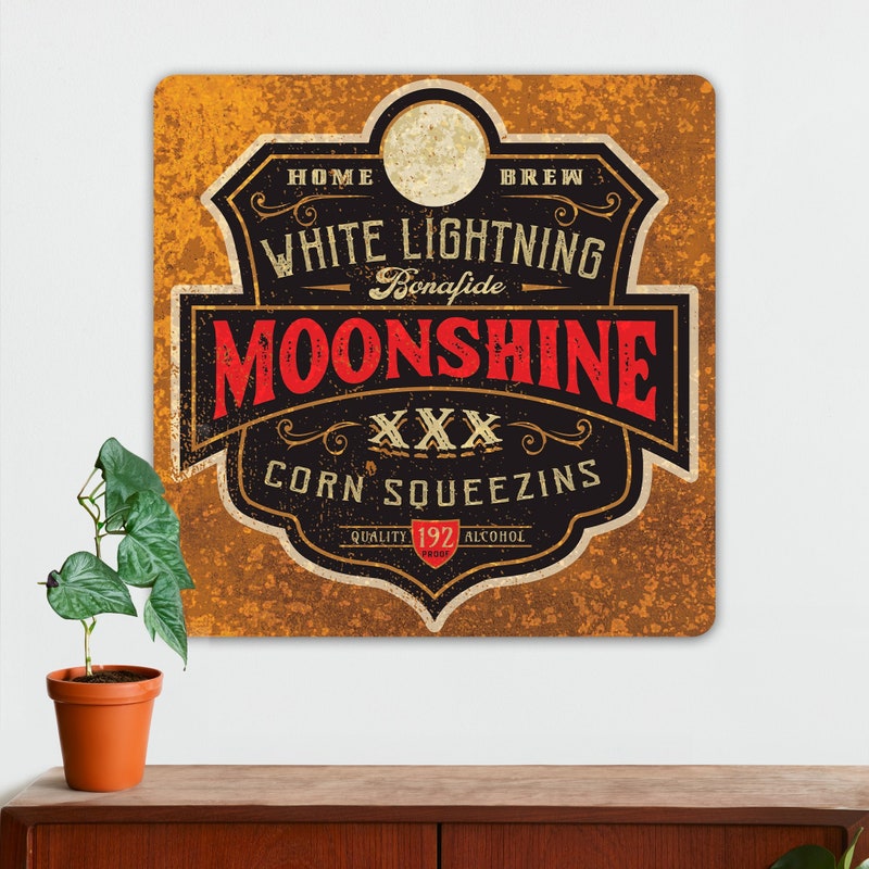 Moonshine Sign - Etsy