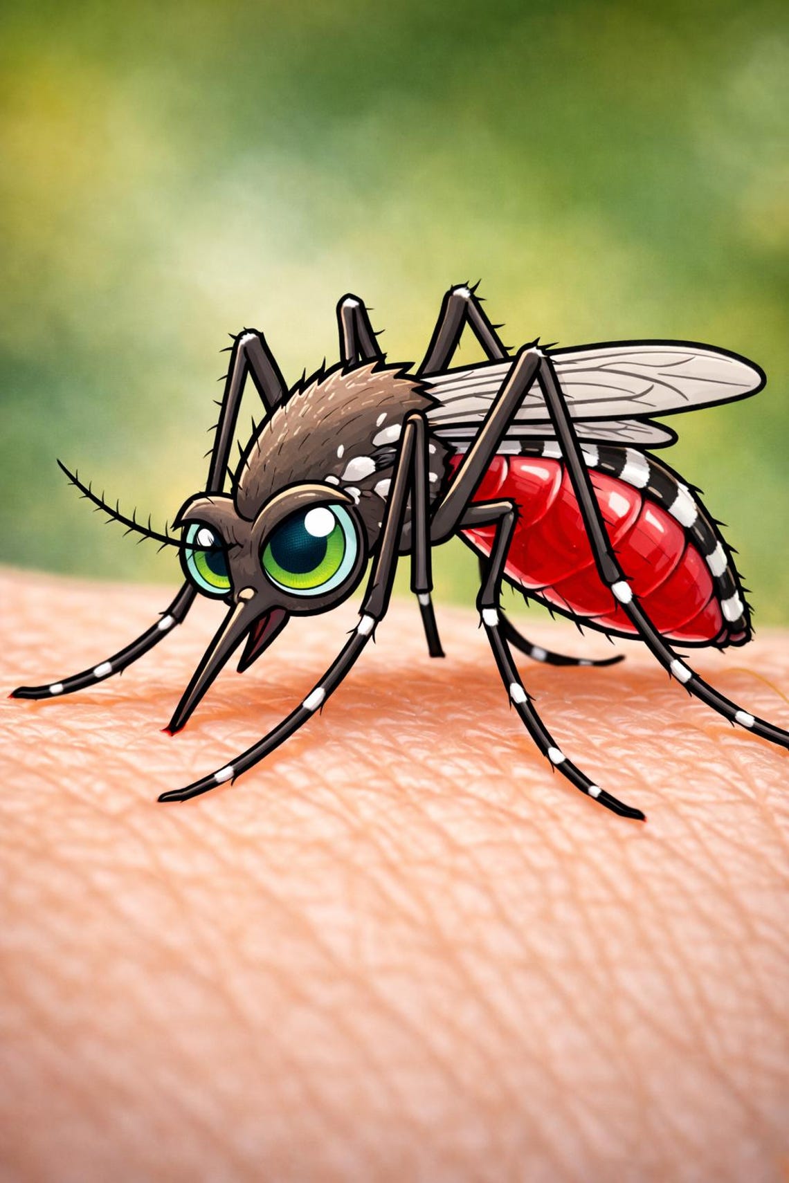 Mosquito Coloring Page Printable|detailed Mosquito Insect Line Art for ...