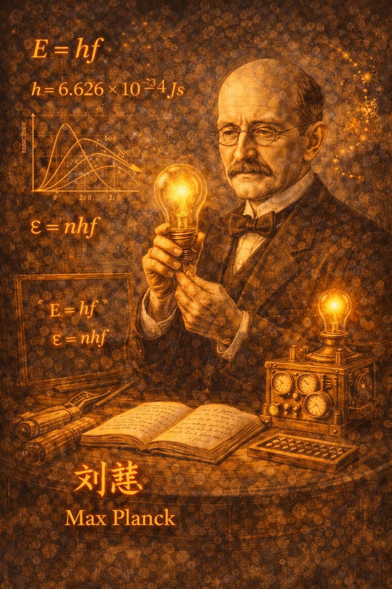 Max Planck Poster Printable | Quantum Physics Wall Art | Scientist ...
