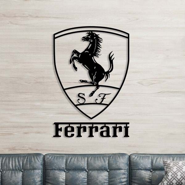 Ferrari Sign - Etsy