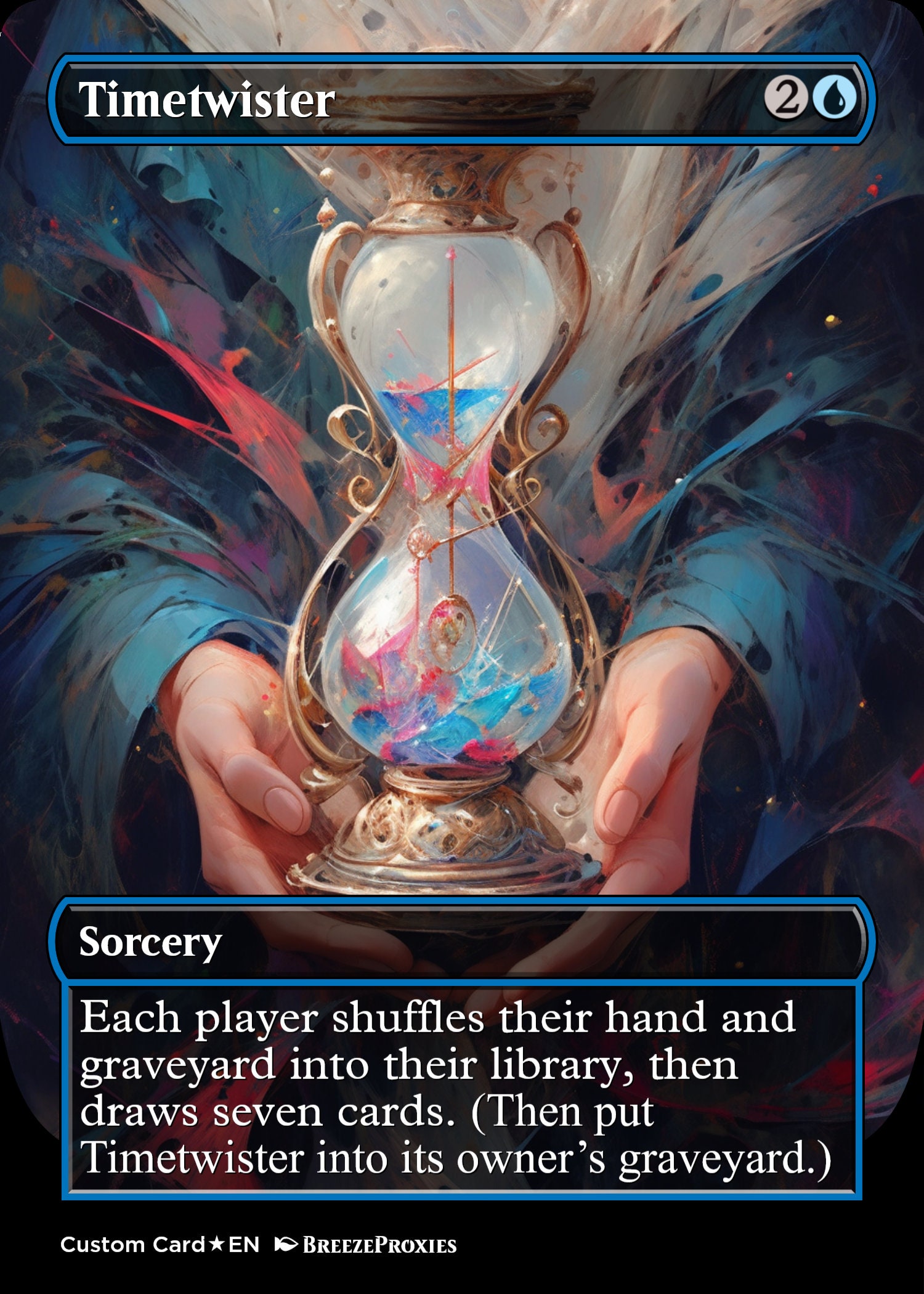 MTG Power Nine Full Set Custom Magic the Gathering Proxies - Etsy