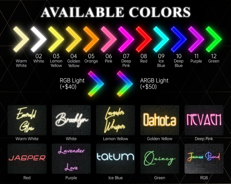 Custom Neon Sign| Neon Sign | LED Neon Sign | Neon Light | Neon Light ...