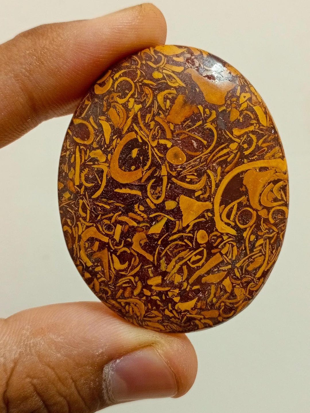 Mariam Stone Cabochons: AAA Quality Calligraphy Gemstone for Jewelry - Etsy