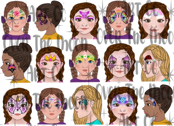 Easy Face Painting Ideas For Girls