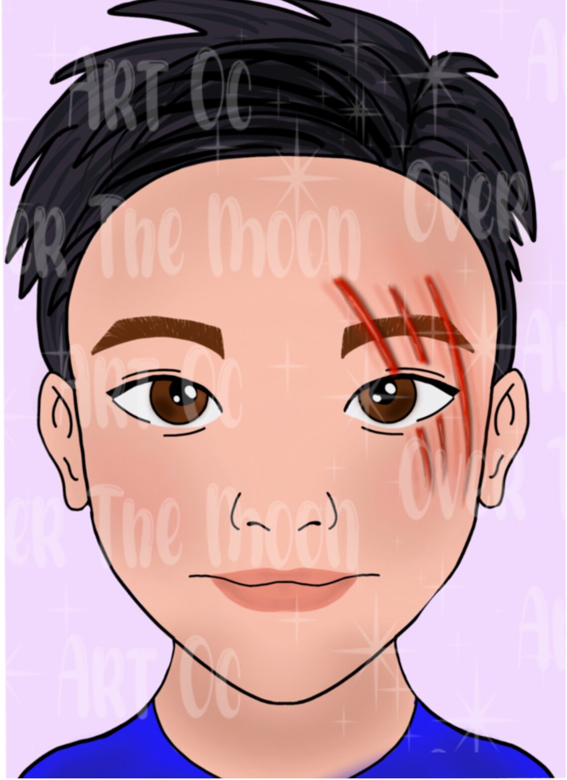 Face Paint Menu Board, Face Paint Word Board, Face Paint Quick Design ...