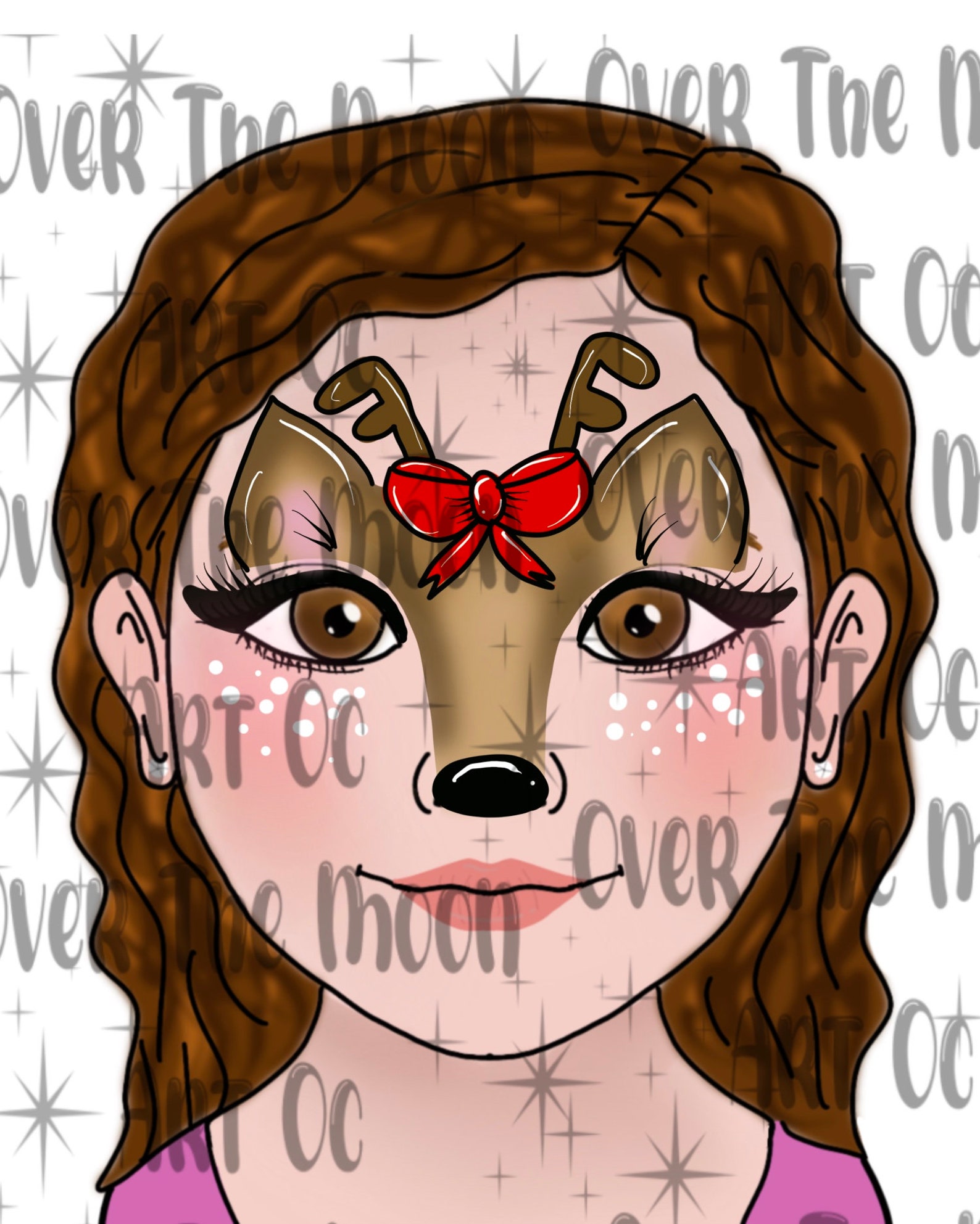 Christmas Holiday Easy Quick Face Painting Menu Ideas Full Faces - Etsy