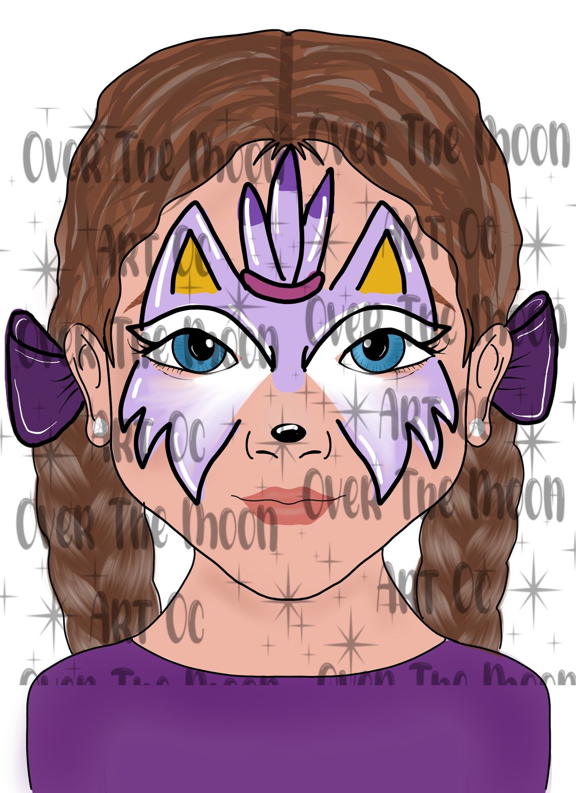 Sonic Face Painting Shadow Knuckles Tails Amy Video Game Face Painting ...