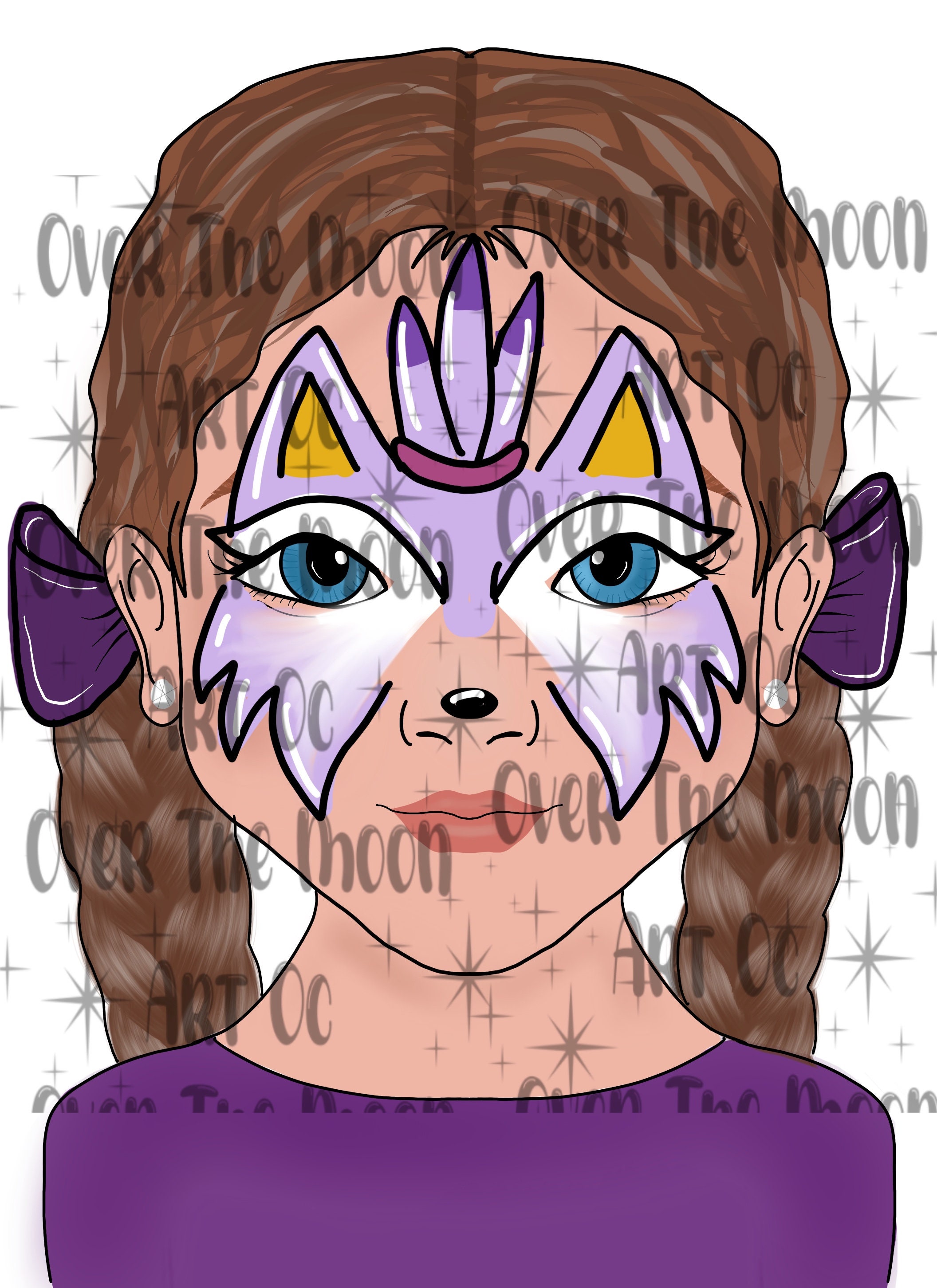 Sonic Face Painting Shadow Knuckles Tails Amy Video Game Face Painting ...