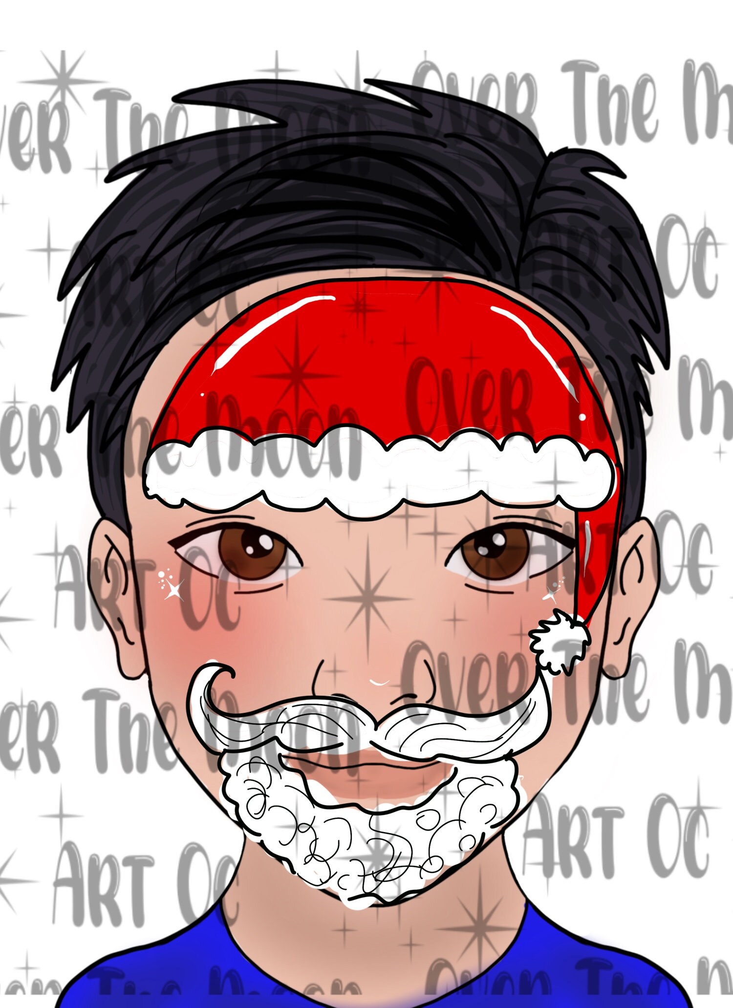 Christmas Holiday Easy Quick Face Painting Menu Ideas Full Faces - Etsy