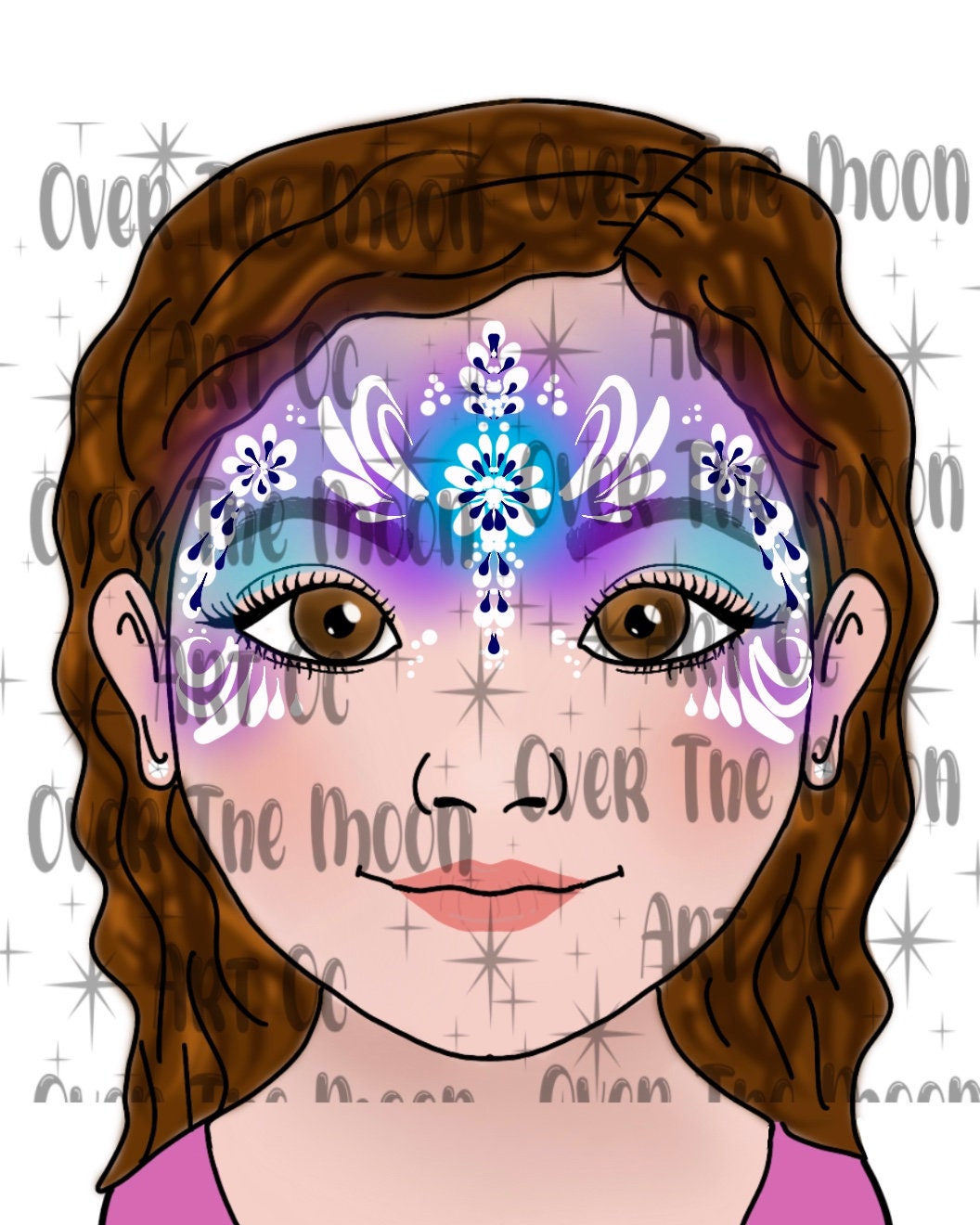 Disney Princess Face Painting Ideas