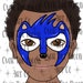 Sonic Face Painting Shadow Knuckles Tails Amy Video Game Face Painting ...