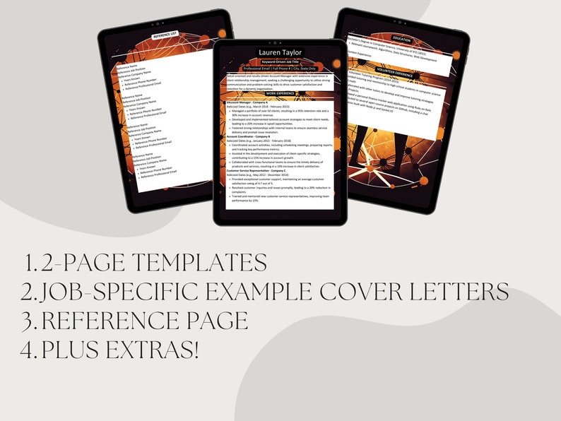 Ats-friendly Resume Templates Innovative, Eye-catching Designs for ...