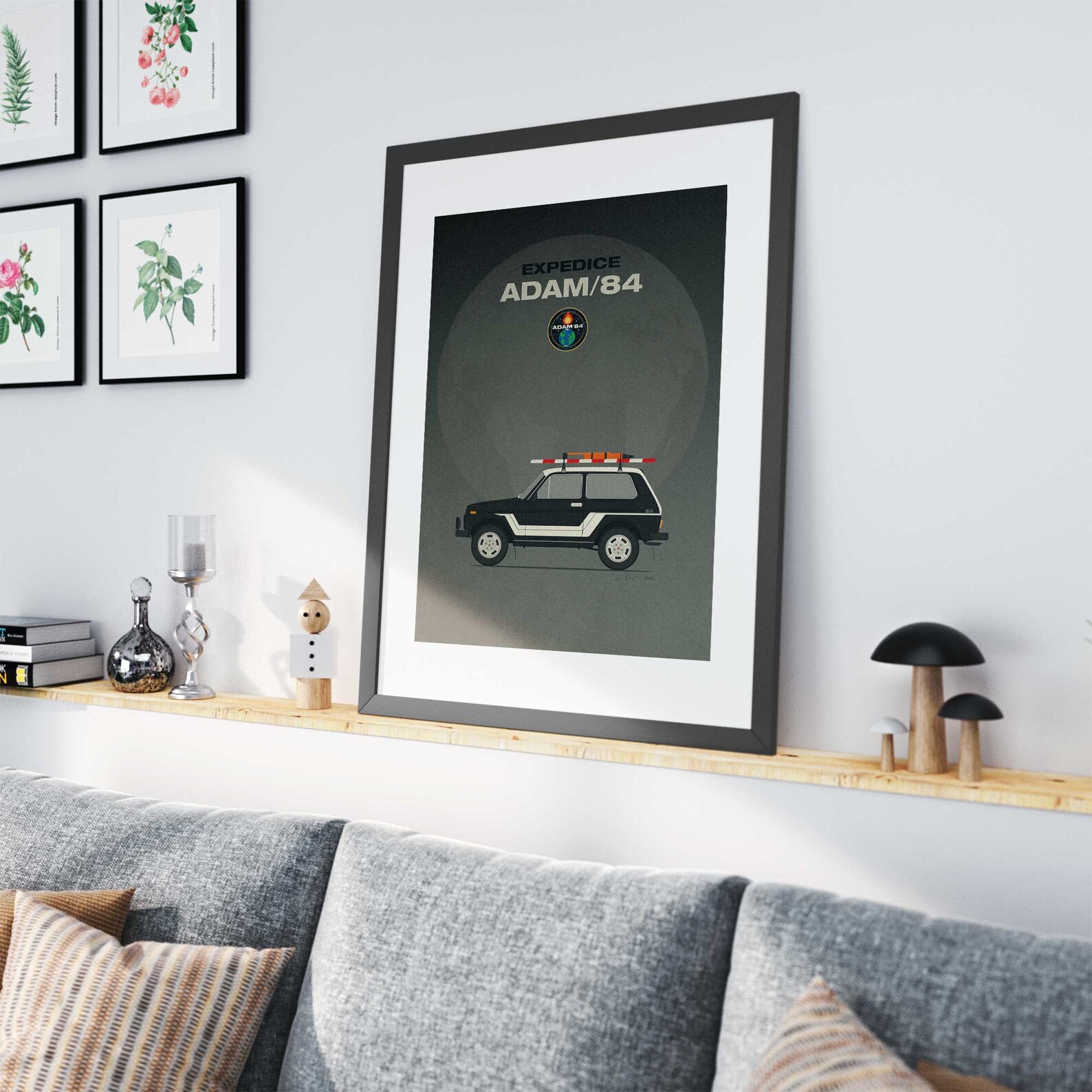 VISITORS Expedition ADAM 84 Lada Niva / POSTER / Digital Download - Etsy