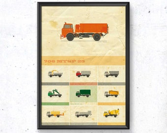 IVECO Rally Paris-dakar 1984-1986 / POSTER / Digital Download - Etsy