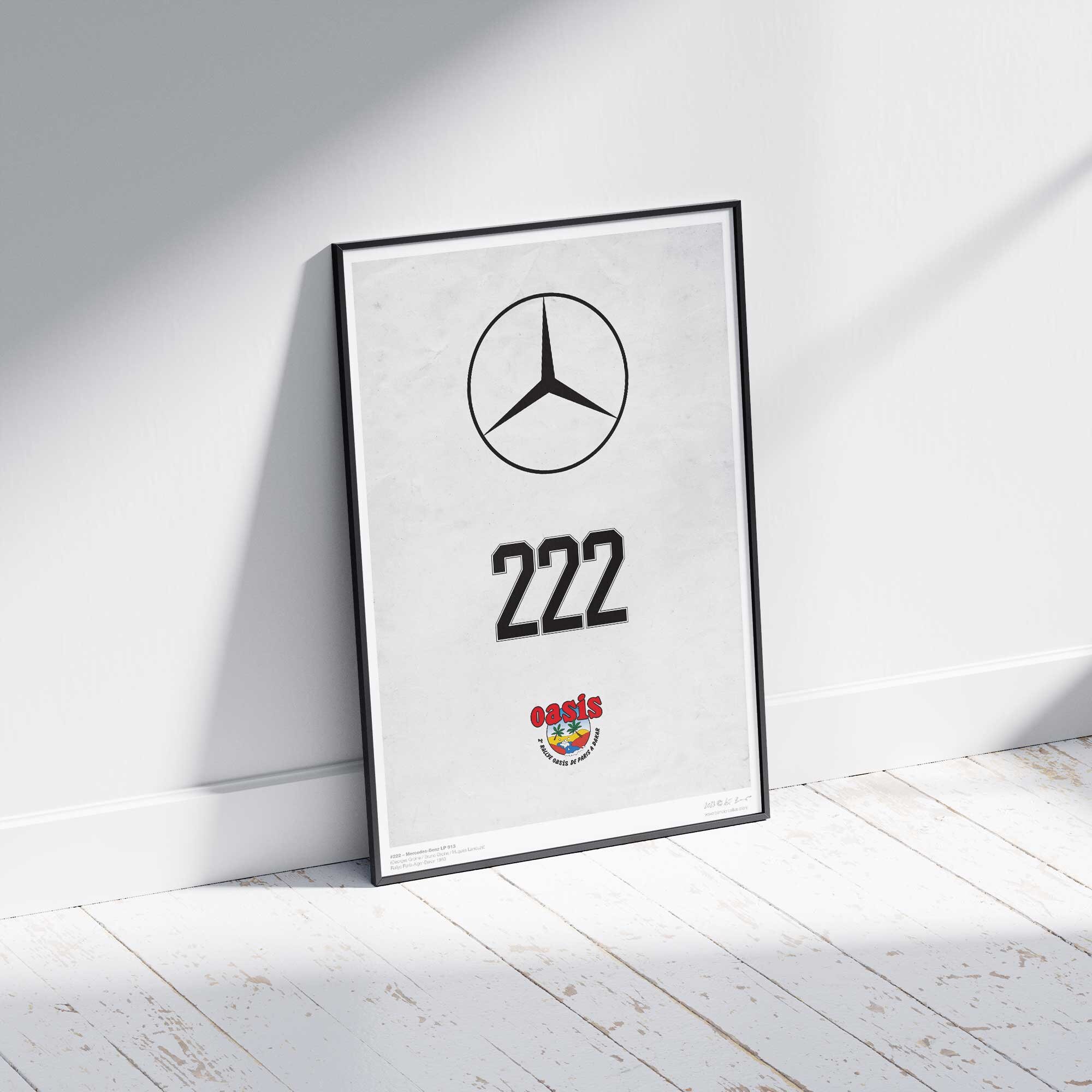 Georges GROINE NUMBERS Paris-dakar 1980 Set of 4 POSTERS / - Etsy