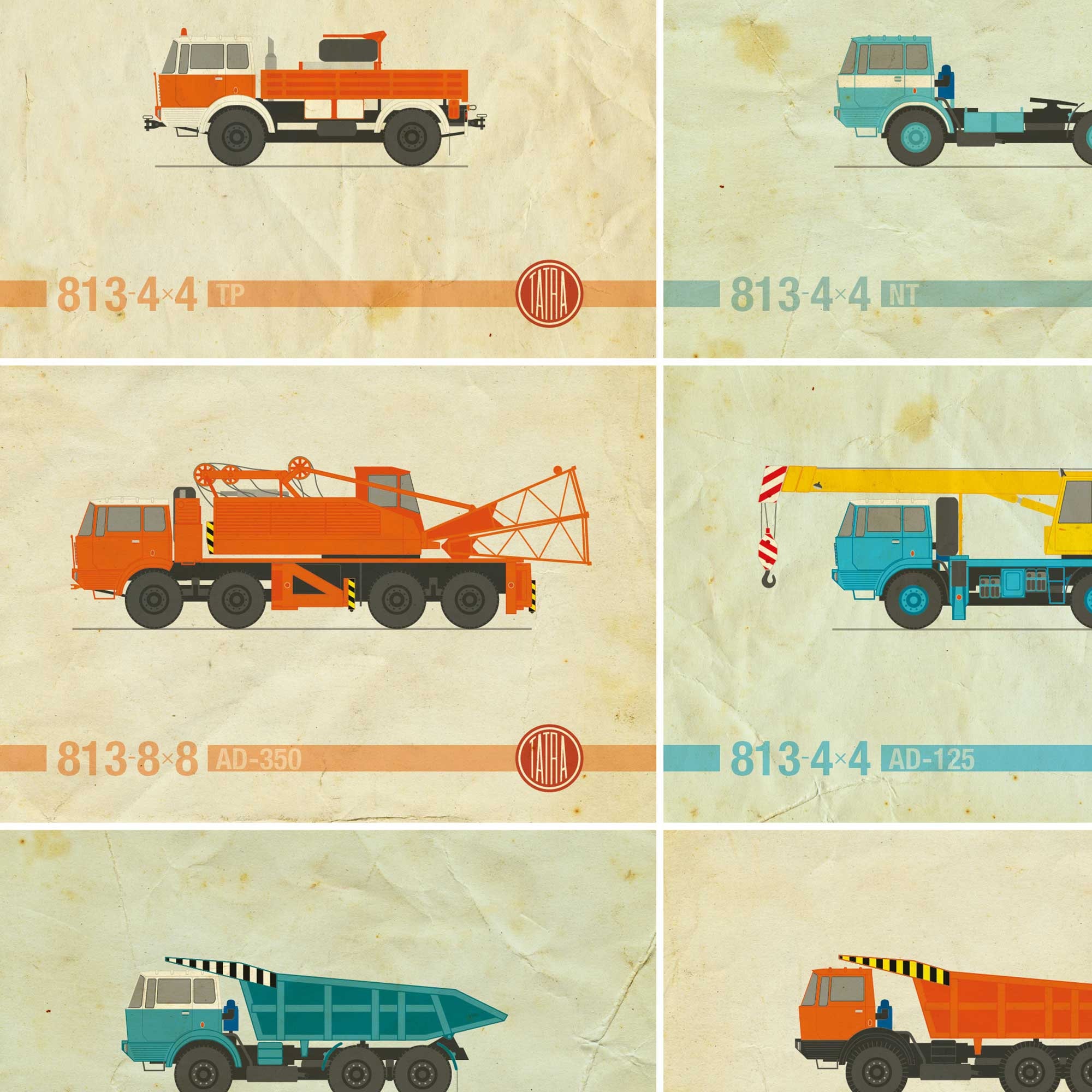 TATRA T-813 TP / POSTER / Digital Download - Etsy