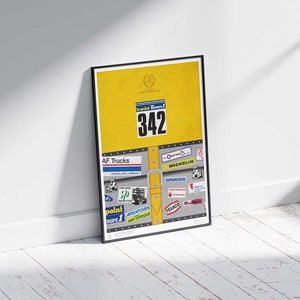 DAF NUMBERS – Paris-dakar 1983 – Set of 4 POSTERS / Digital Download - Etsy