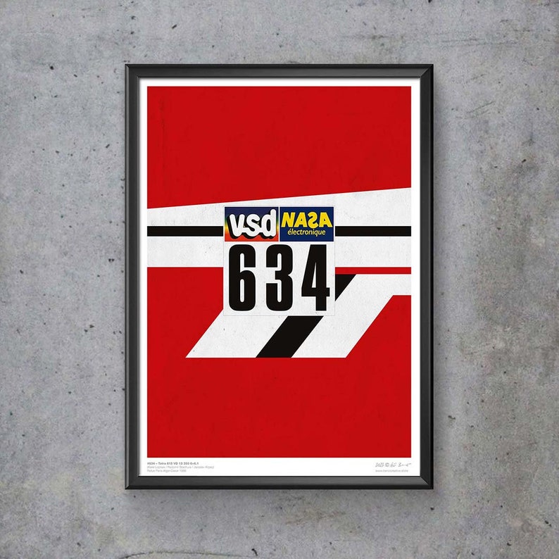 TATRA NUMBERS – Paris-dakar 1986 – Set of 4 POSTERS / Digital Download ...