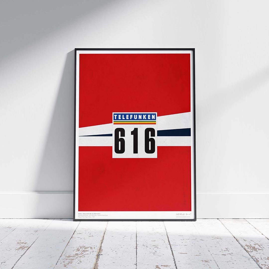 TATRA NUMBERS Paris-dakar 1987 Set of 4 POSTERS / Digital Download - Etsy