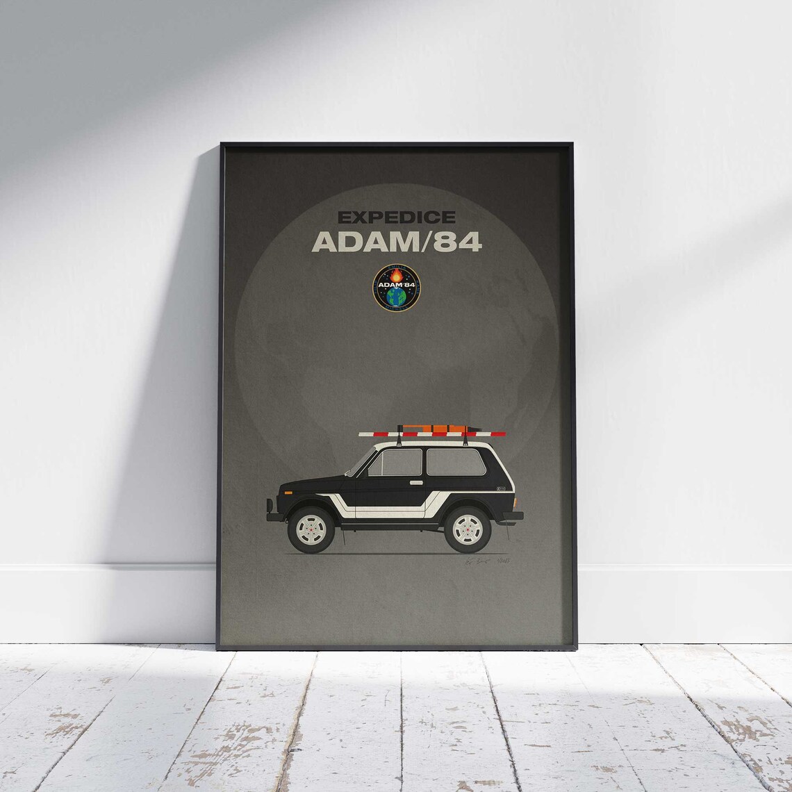 VISITORS Expedition ADAM 84 Lada Niva / POSTER / Digital - Etsy