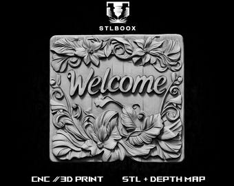 Sunflower 3D STL | CNC Router | Wood Carving | Cutting | Commercial Use ...