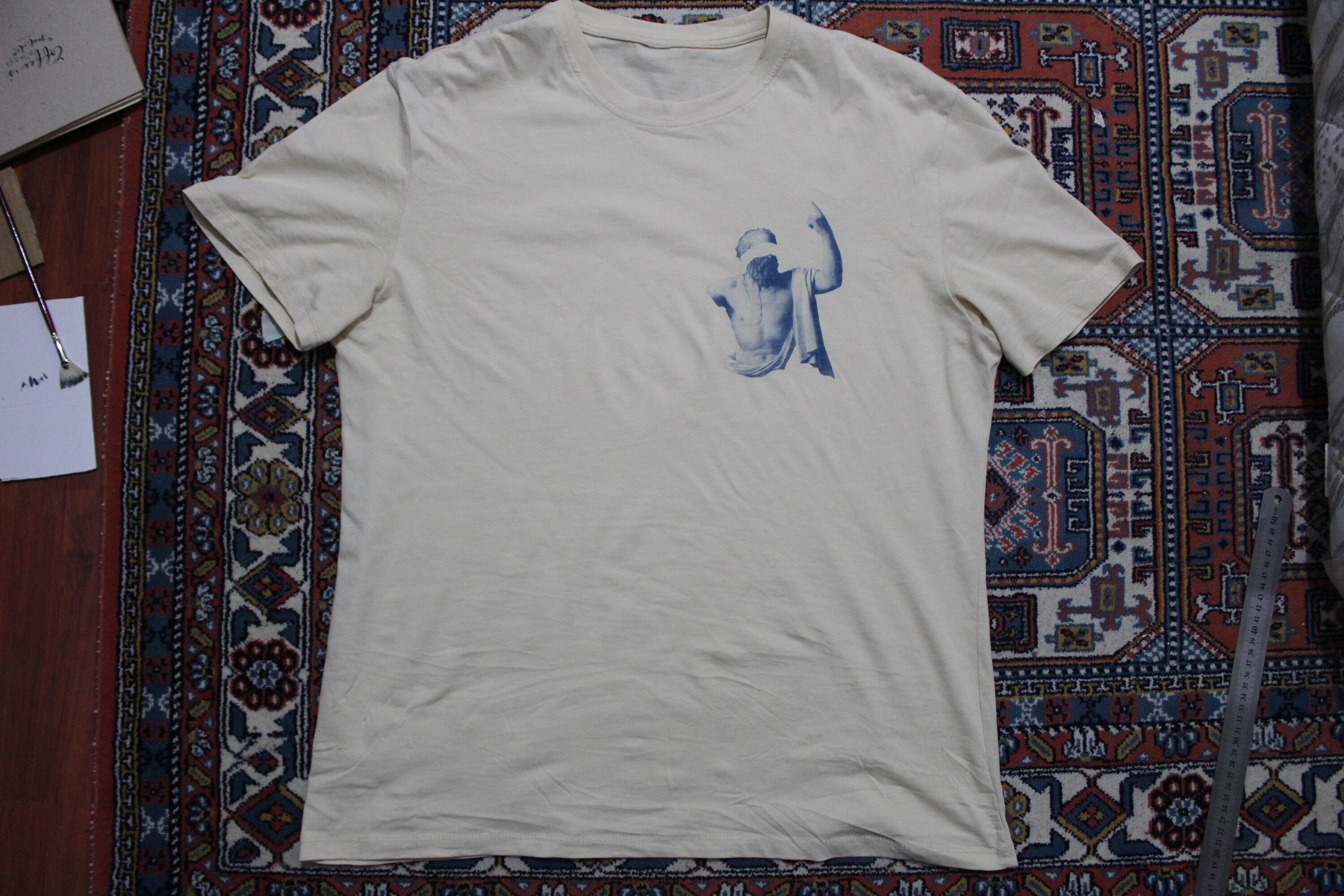 Death of Socrates, Cyanotype T-shirt - Etsy