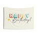 Happy Birthday Boy - Colorful Happy Birthday Banner and Tapestry ...