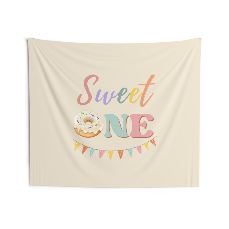 Sweet One Banner - 1st Birthday Banner - Happy Birthday Sign - Vintage ...