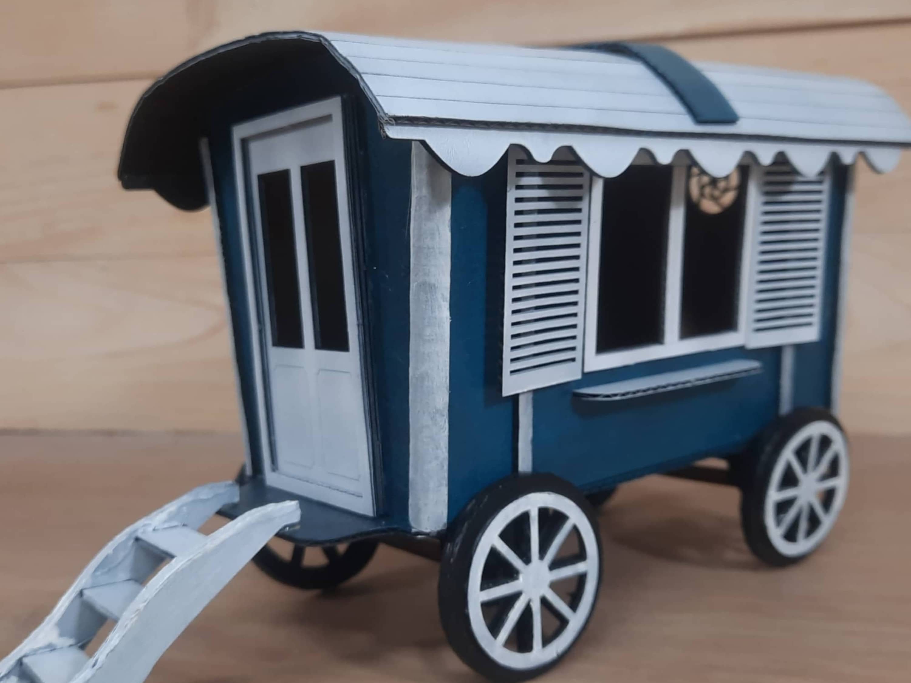 Caravan Model Kit to Assemble & Paint intermediate Level for Adults and ...