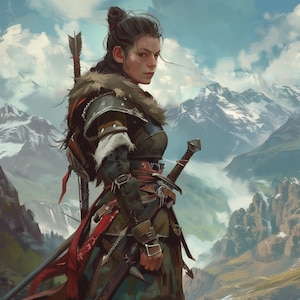 Custom DND Character Portraits in Modern Digital Painting Style ...