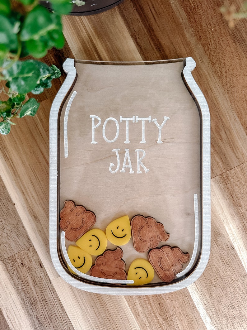 Potty Training Jar Potty Training Potty Reward Jar - Etsy
