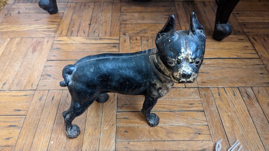 Antique Bulldog Doorstop - Etsy