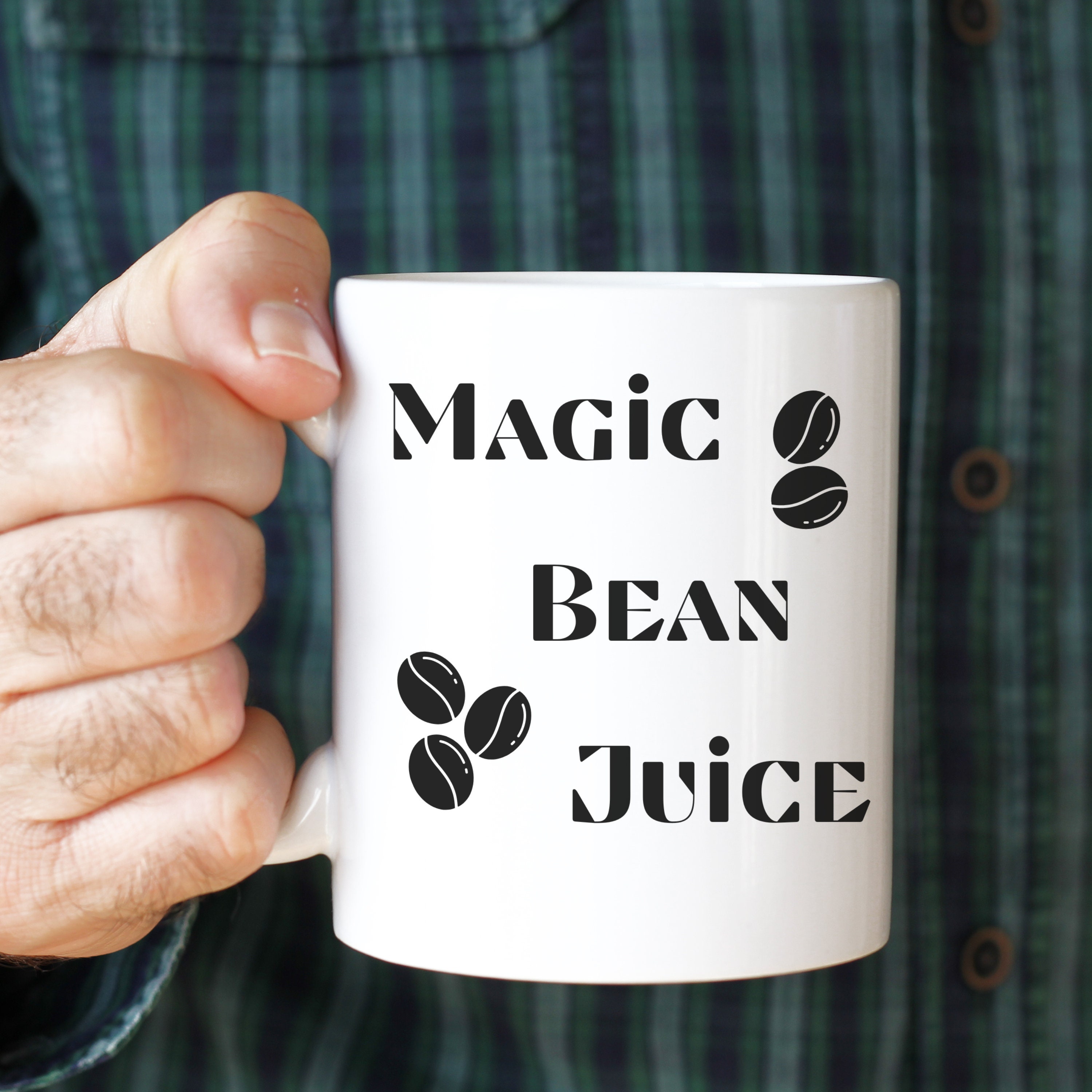 Magic Bean Juice Mug Gift Coffee Mug Gift for Her Gift for Him Coffee ...