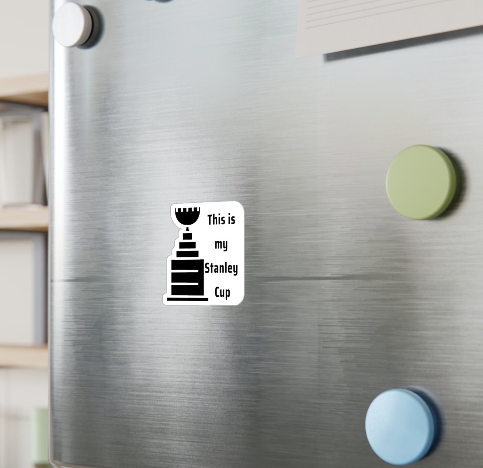 Stanley Cup Sticker Decal for Hockey Fan Stanley Cup Hockey Fan Sticker ...