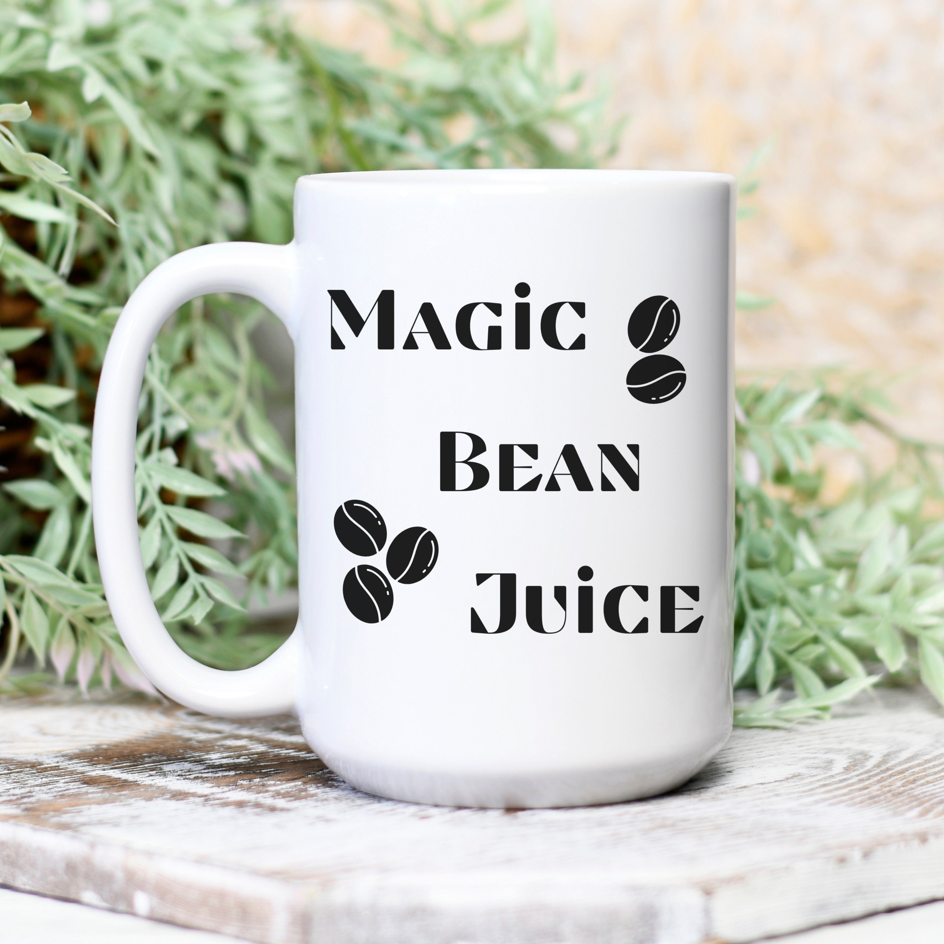 Magic Bean Juice Mug Gift Coffee Mug Gift for Her Gift for Him Coffee ...