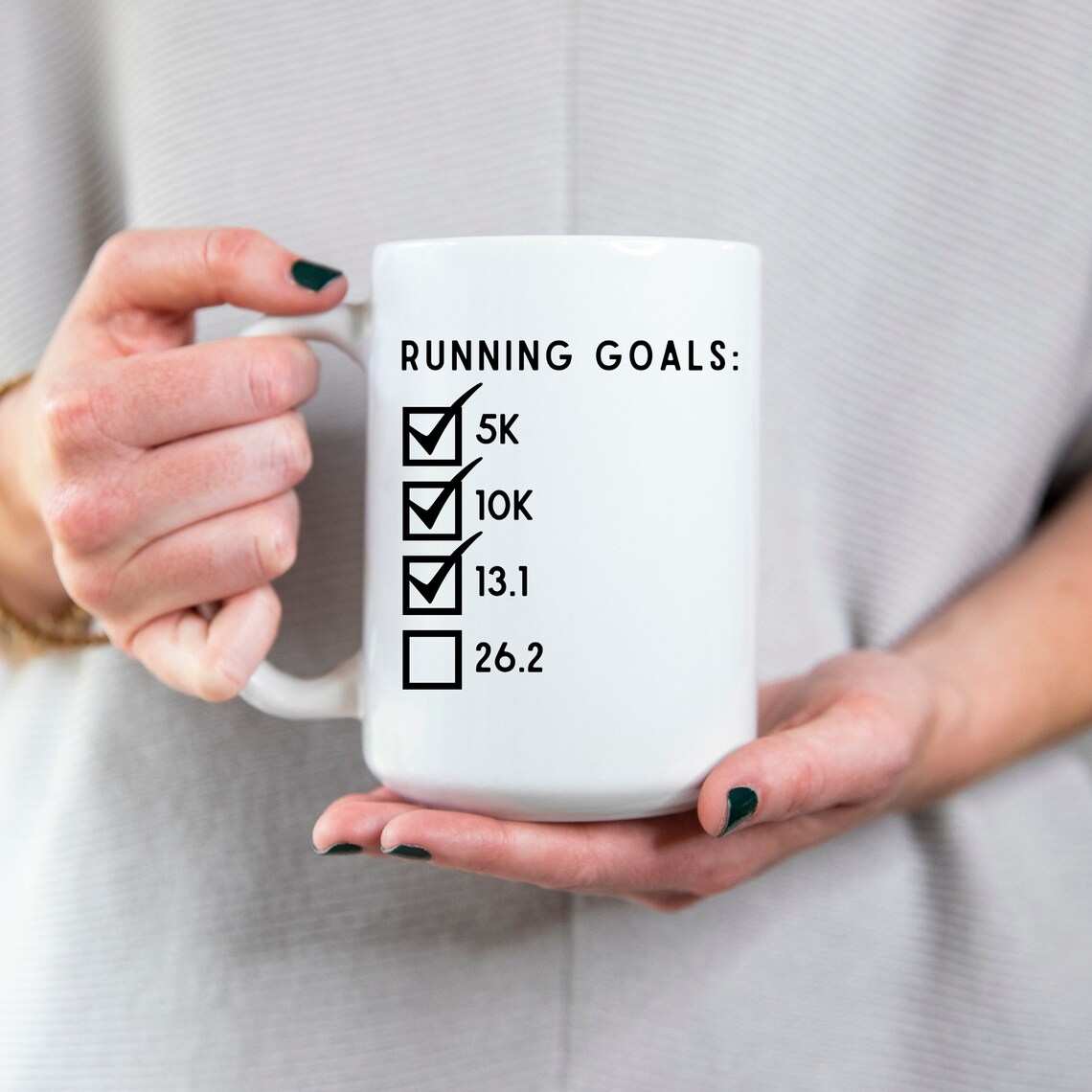Run Mug Gift Runner Road Race Runner Gift Running Goals Half Marathon ...